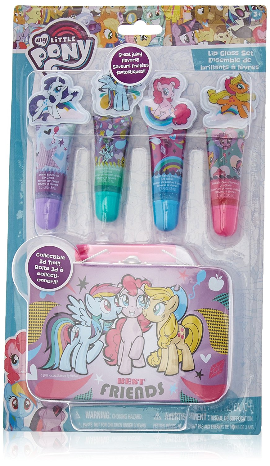 New "My Little Pony: The Movie" Lip Gloss Pack with Tin Set available ...