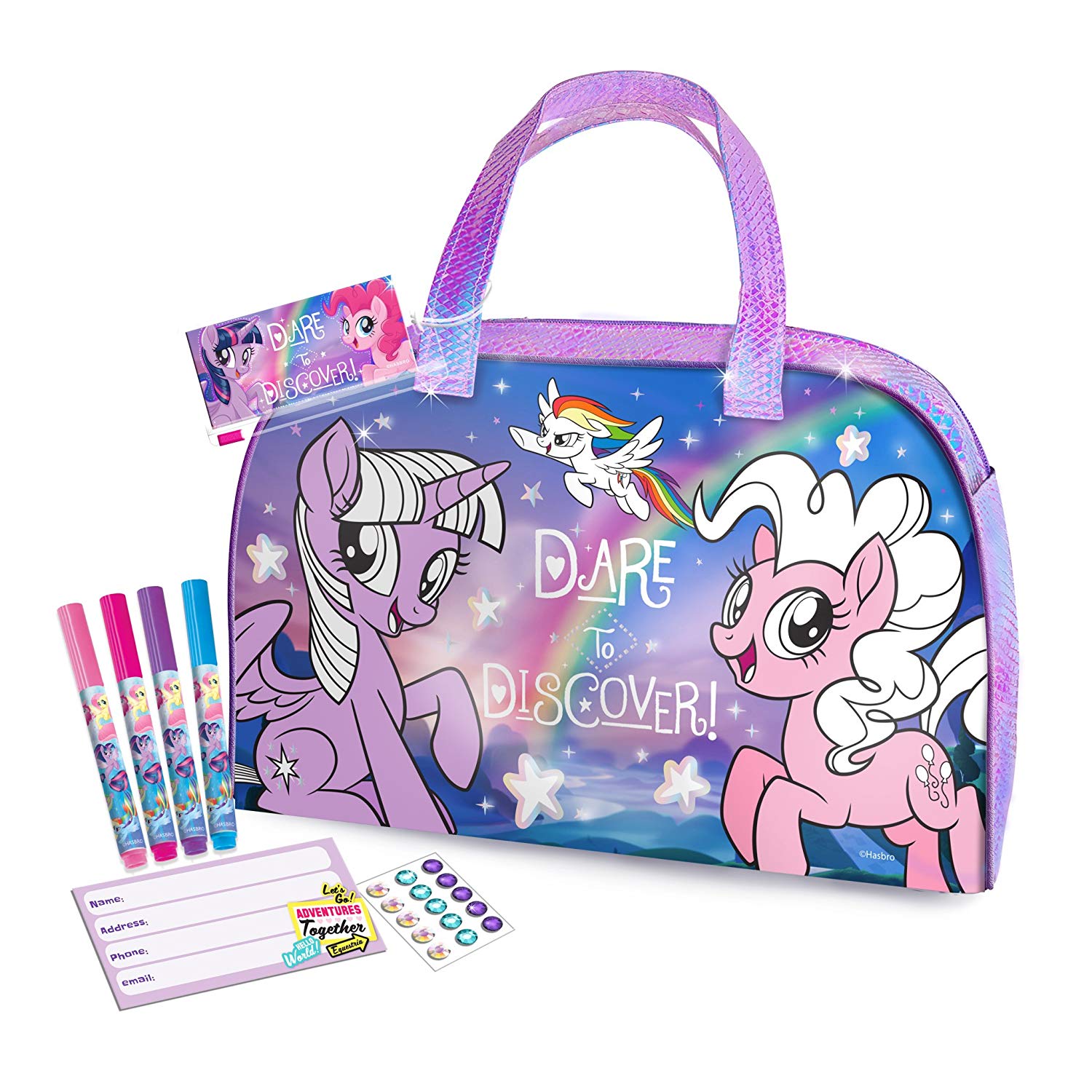 New "My Little Pony: The Movie" Design n' Go Traveler Tote Bag ...