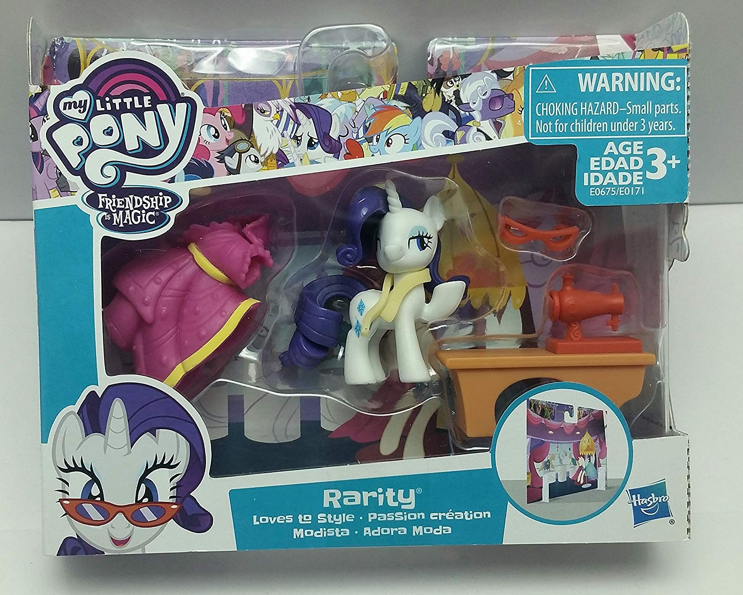 New "My Little Pony: The Movie" Rarity Loves To Style Set now available ...