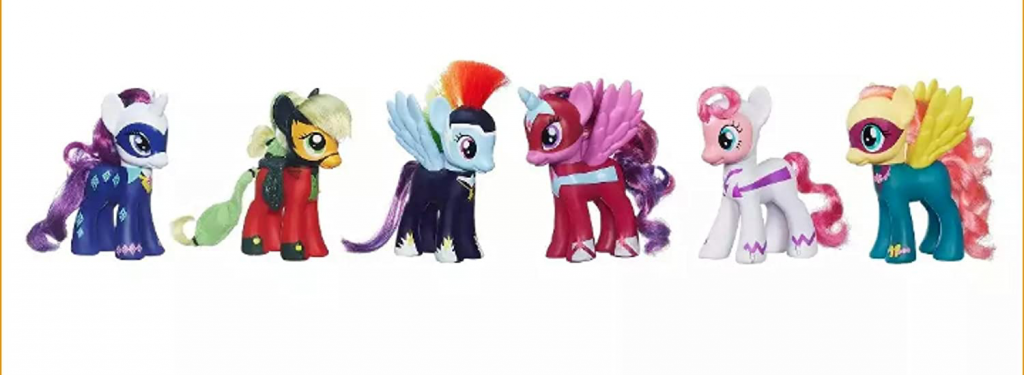 New My Little Pony Mane 6 Power Pony Figure 6-pack available! - My ...