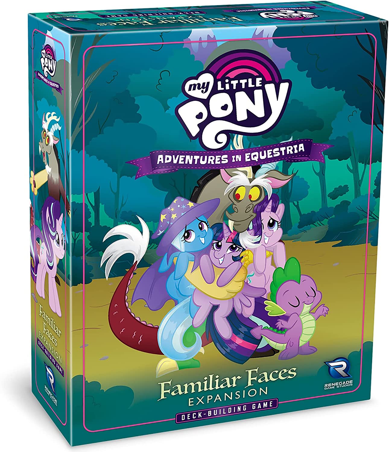 New My Little Pony Familiar Faces Expansion Deck-Building Game ...